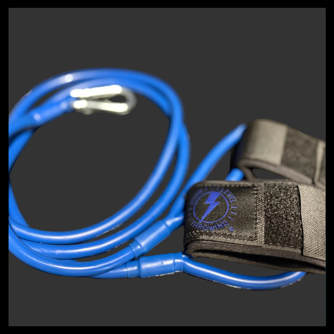 HLT Lightning Bands (Neon Blue) – High Level Throwing