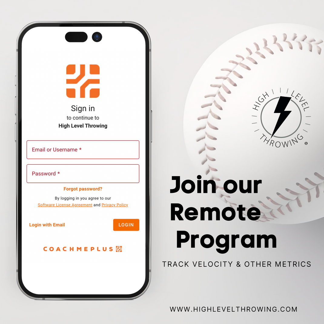 High Level Throwing - High School Team Training Package